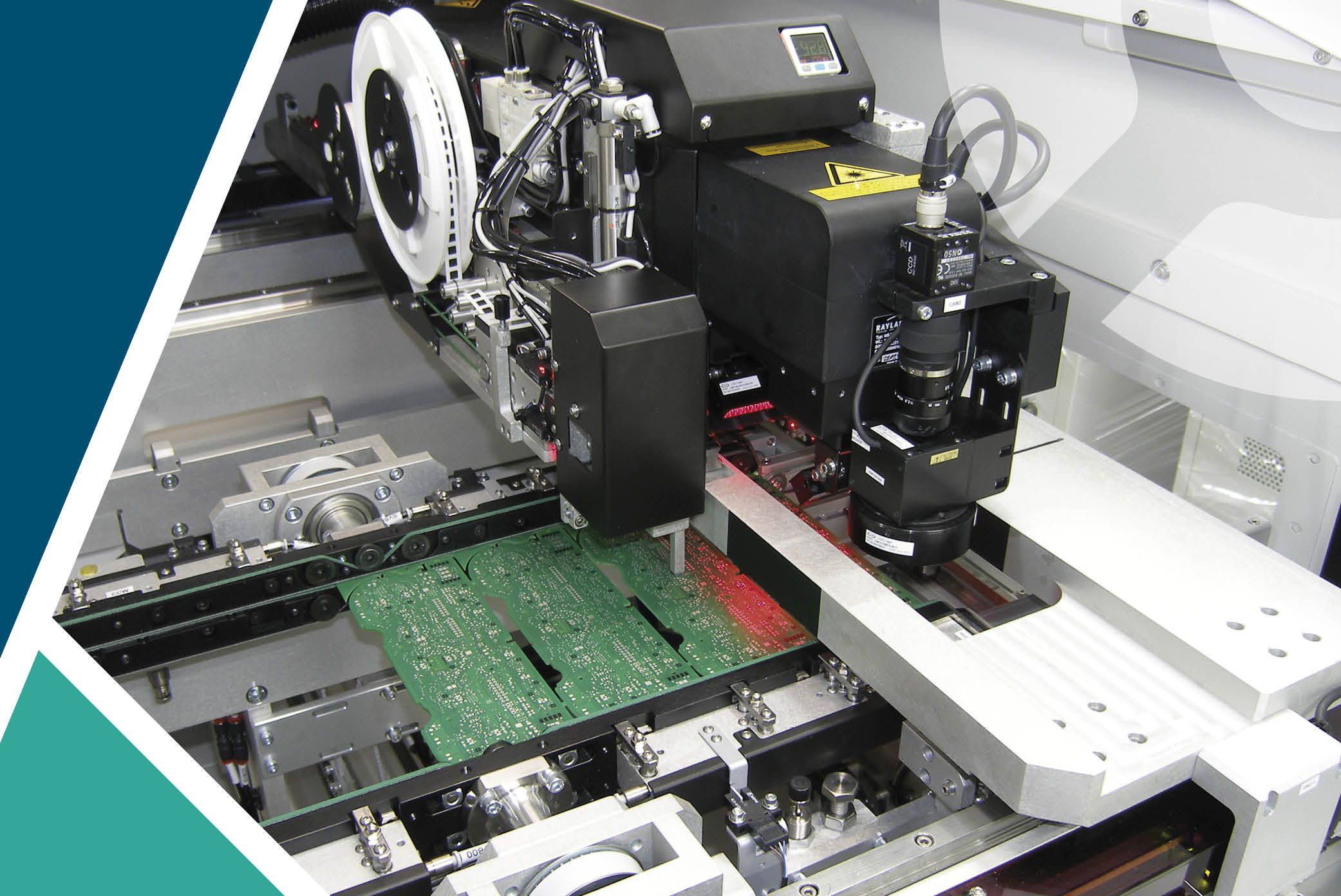 NUTEK laser marker system lmc-s3 laser marking for PCB traceability